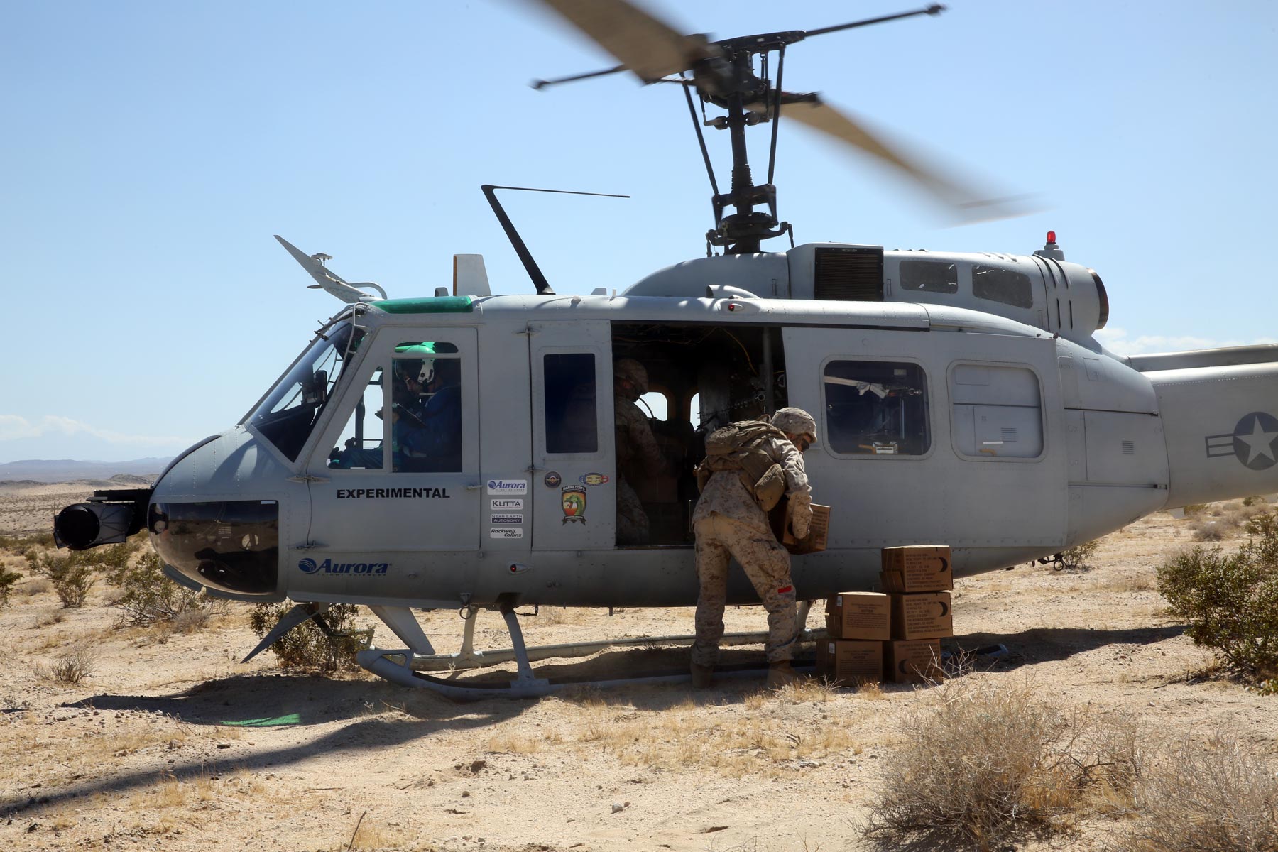 Marines Get Resupply from Unmanned Helo During Exercise | Military.com