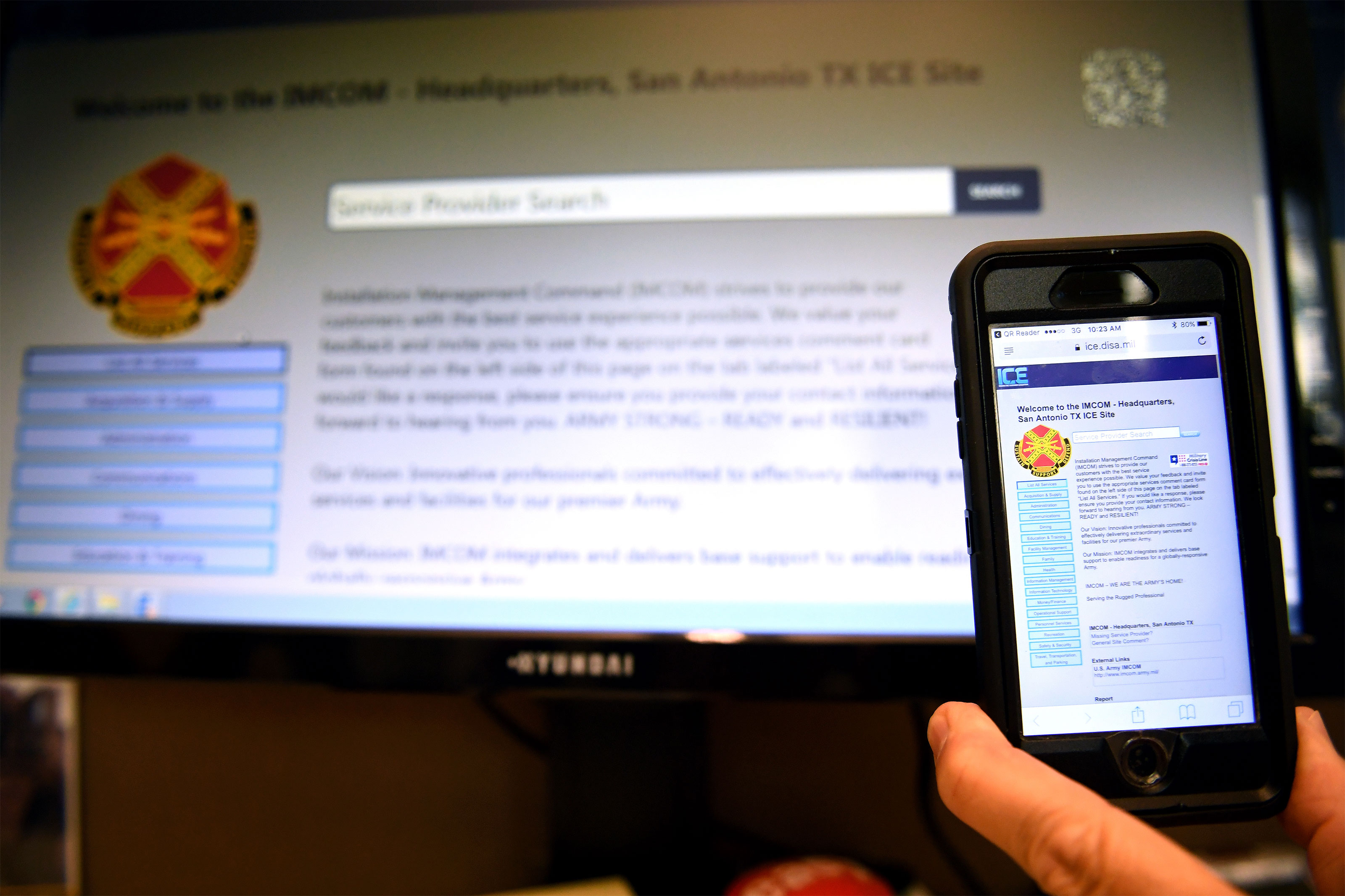 ICE System Still Down – For Now | Military.com