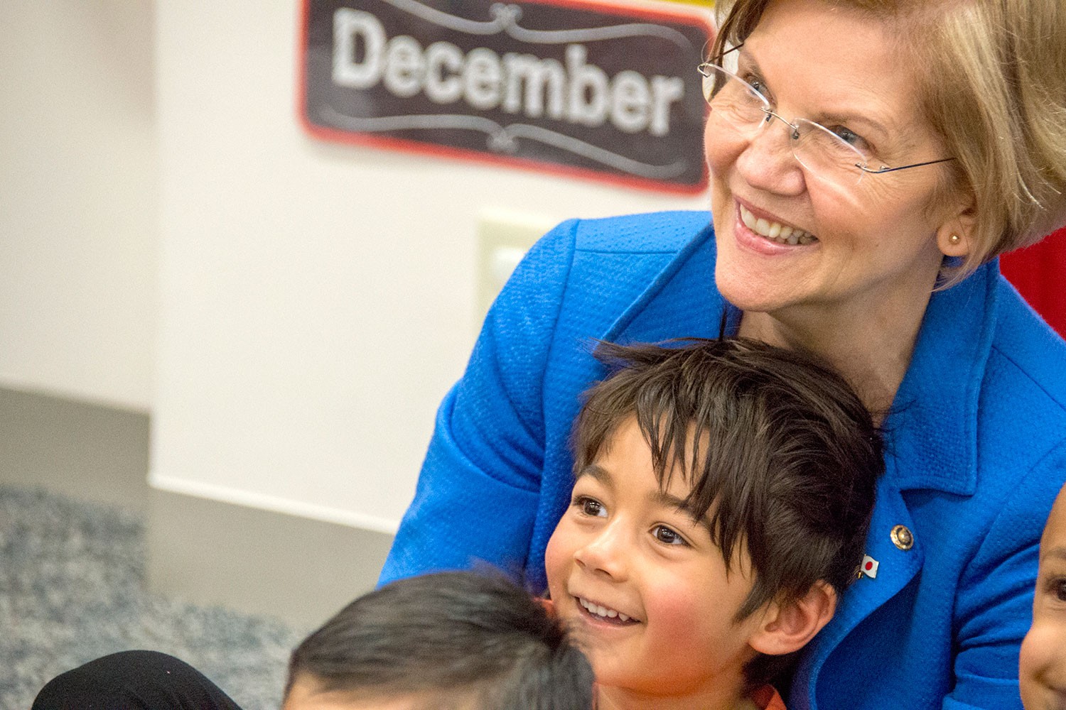 Elizabeth Warren Pushes Universal Child Care Plan During Military ...