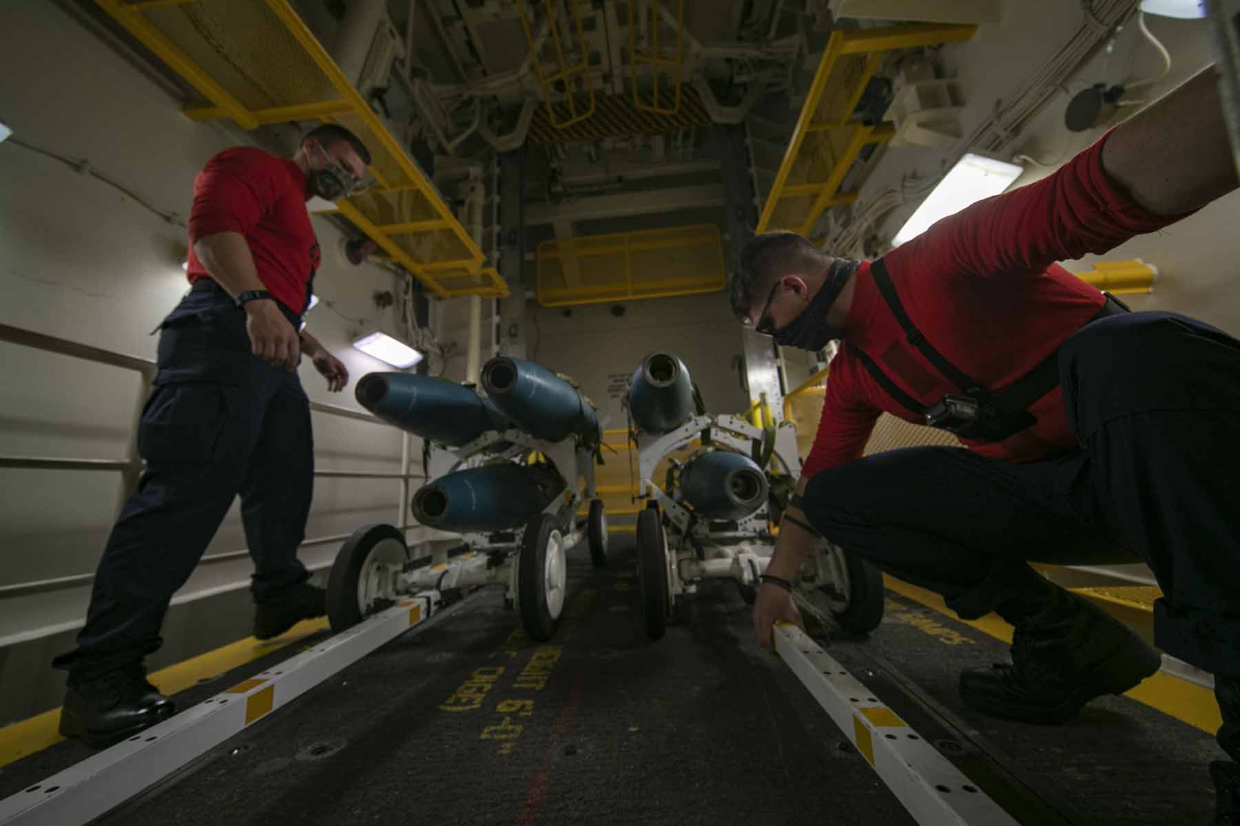 All of Aircraft Carrier Ford's Weapons Elevators Will Be Ready by End ...