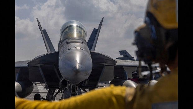 Still Photos Show Aircraft Carrier USS Abraham Lincoln Operating in the ...