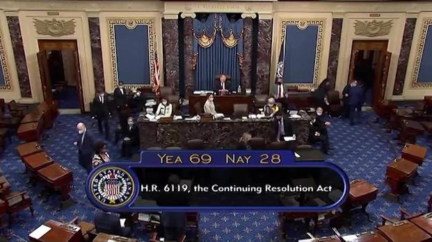 U S Senate Passes Stopgap Govt Funding Bill