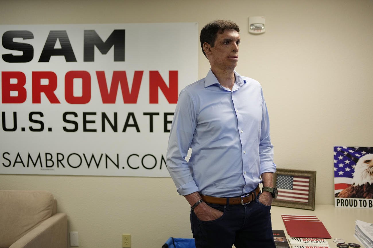 Retired Army Capt. Sam Brown Mounts 2nd Bid for US Senate in Nevada ...