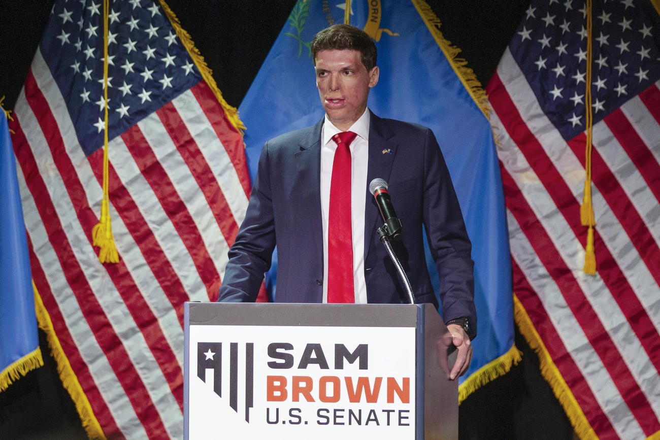 Retired Army Capt. Sam Brown Overcomes Crowded GOP Senate Main Subject ...